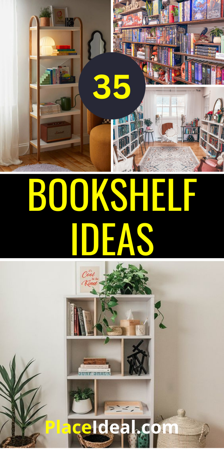 35 Bookshelf Ideas to Transform Your Space | Stylish & Creative ...