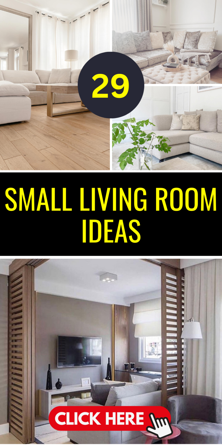 Maximize Your Space: 29 Small Living Room Ideas for Chic Homes ...