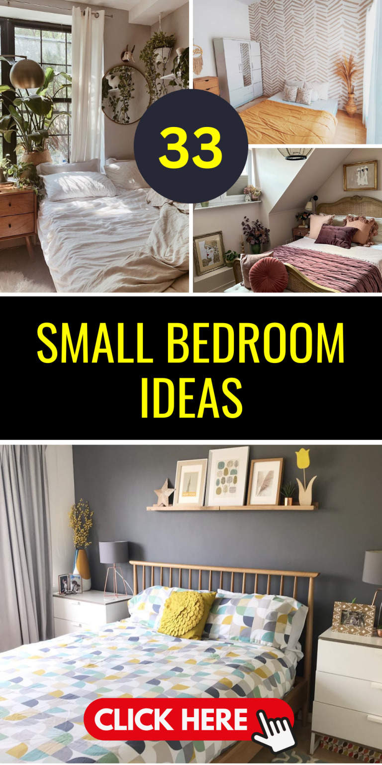 33 Small Bedroom Ideas: Transform Tiny Spaces into Chic Retreats ...