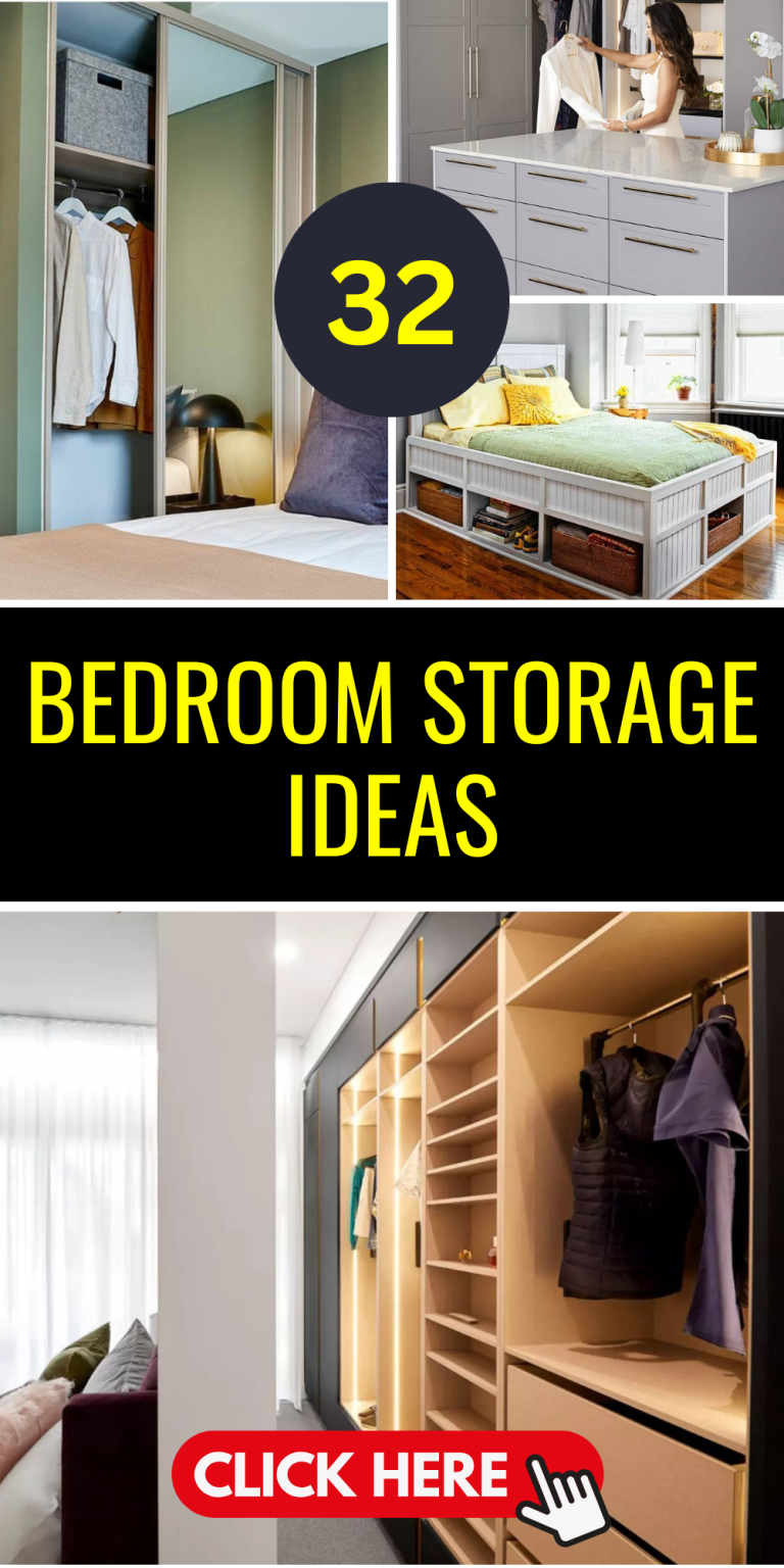 Maximize Space with 32 Bedroom Storage Ideas | Smart & Stylish ...