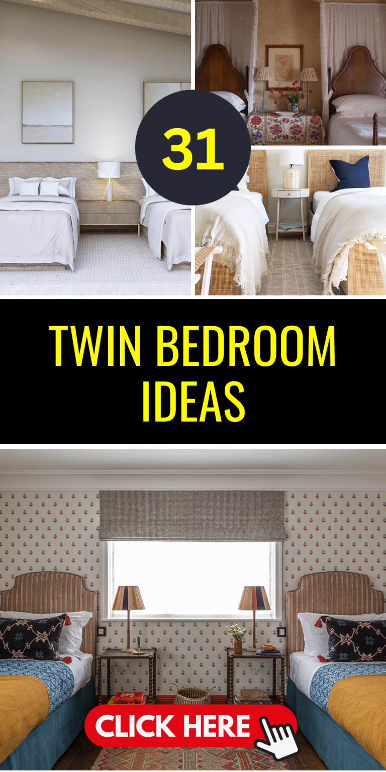 36 Twin Bedroom Ideas: Transform Your Space with Style | Design Guide ...