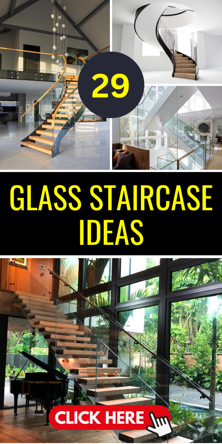 29 Glass Staircase Ideas: Elegance Meets Modern Design - placeideal.com
