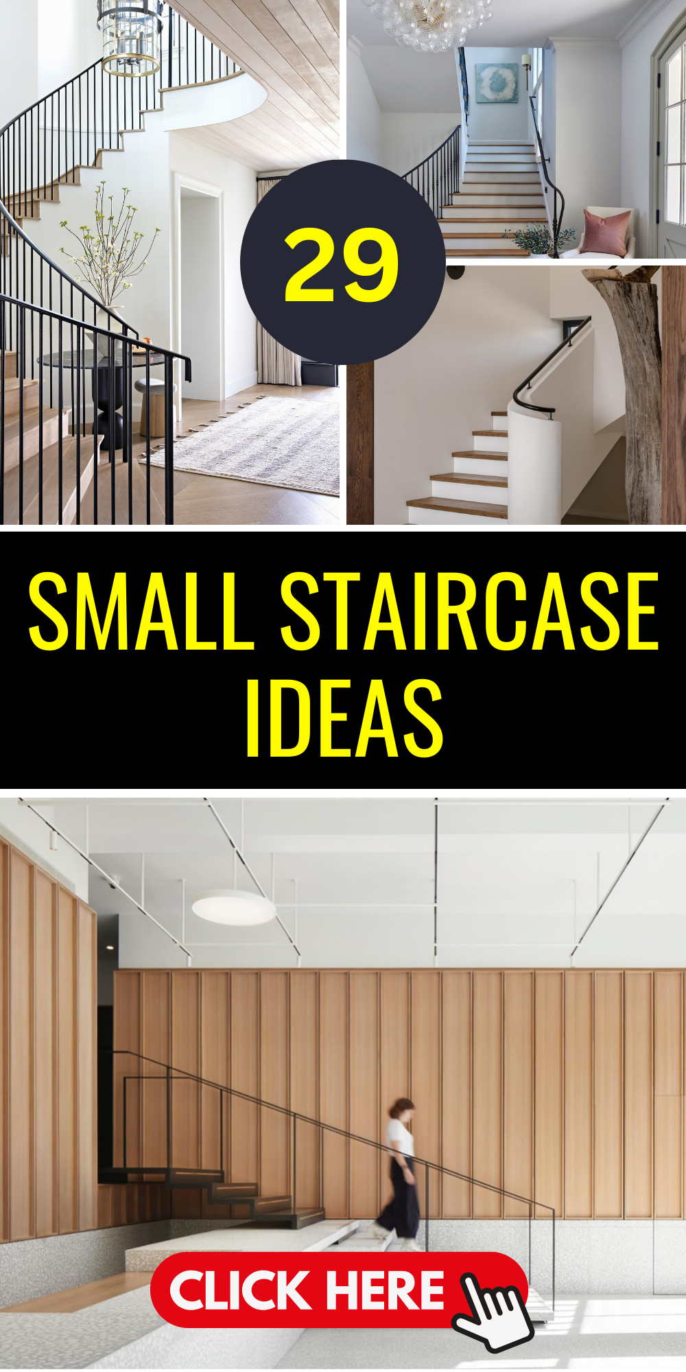 Maximize Style: 29 Small Staircase Ideas for Every Home - placeideal.com