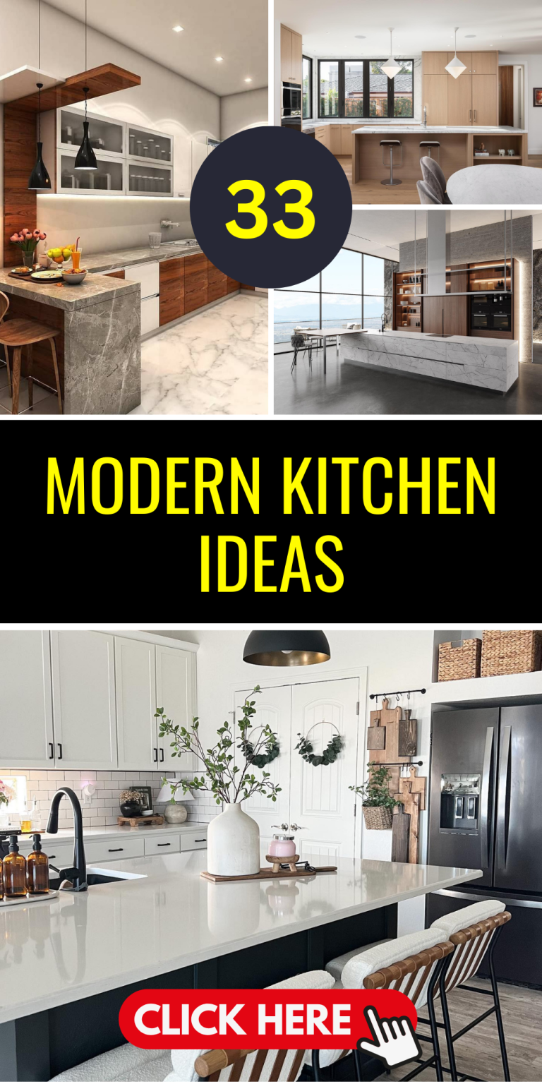 33 Modern Kitchen Ideas for Stylish Homes - Innovate Your Space ...