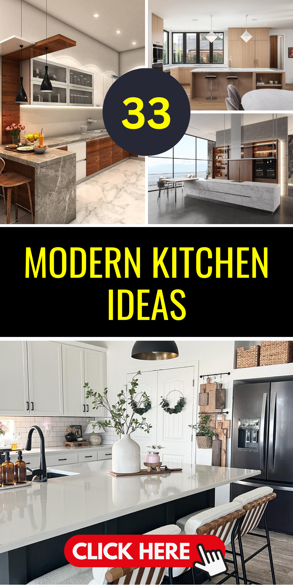 33 Modern Kitchen Ideas for Stylish Homes - Innovate Your Space ...