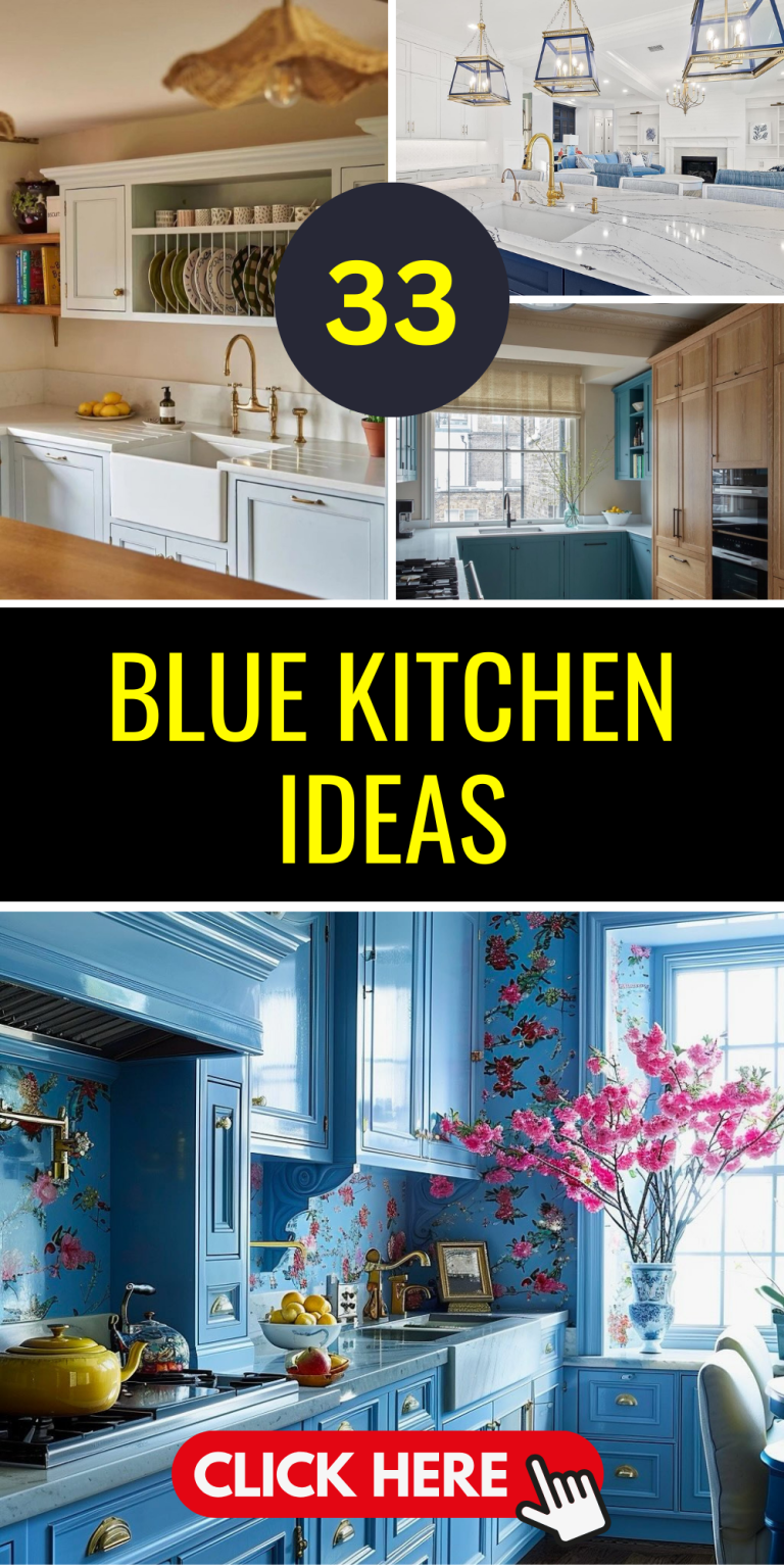 33 Blue Kitchen Ideas: Inspire Your Home with Oceanic Tones ...