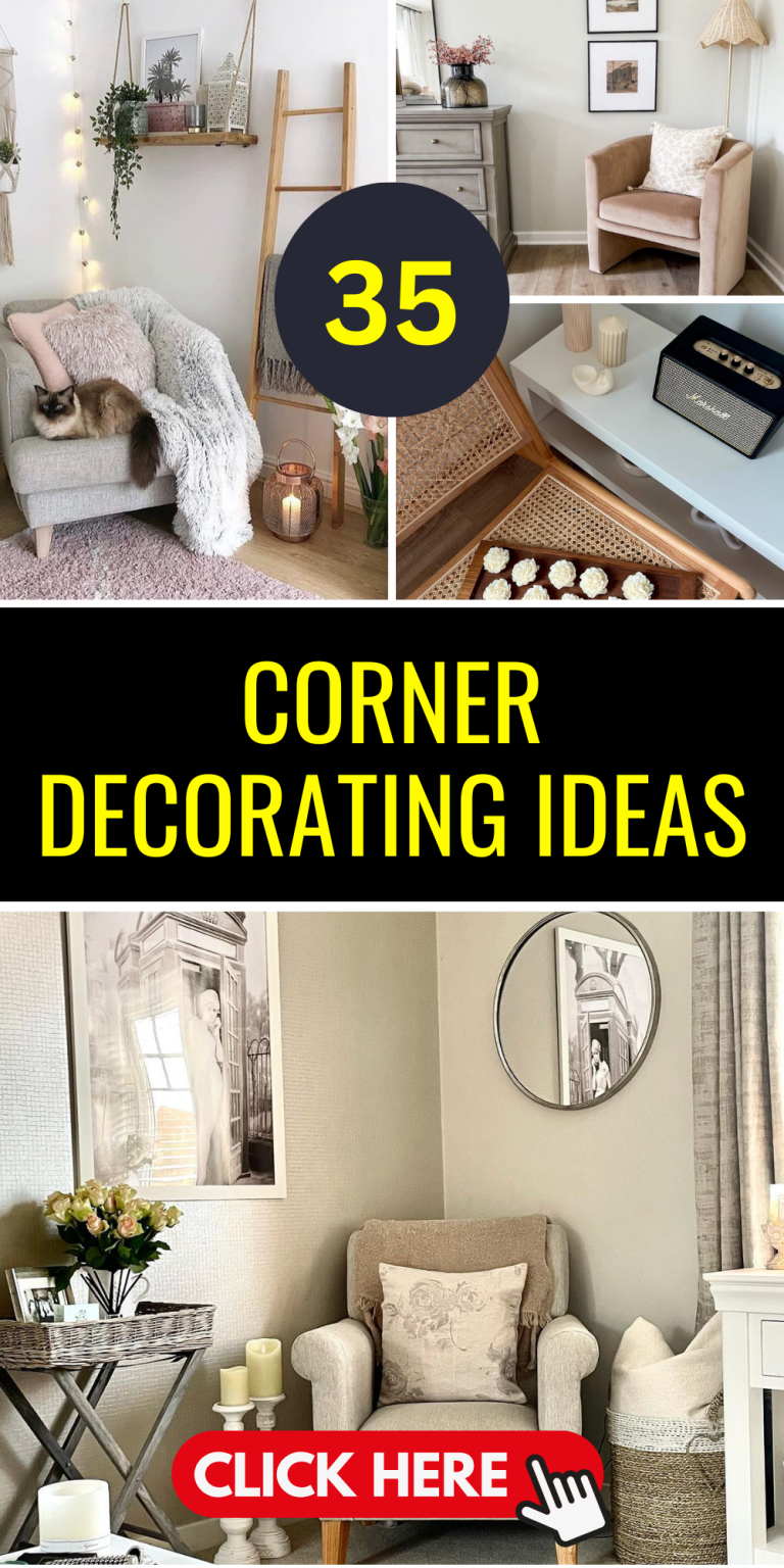 35 Corner Decorating Ideas: Maximize Style & Comfort - placeideal.com