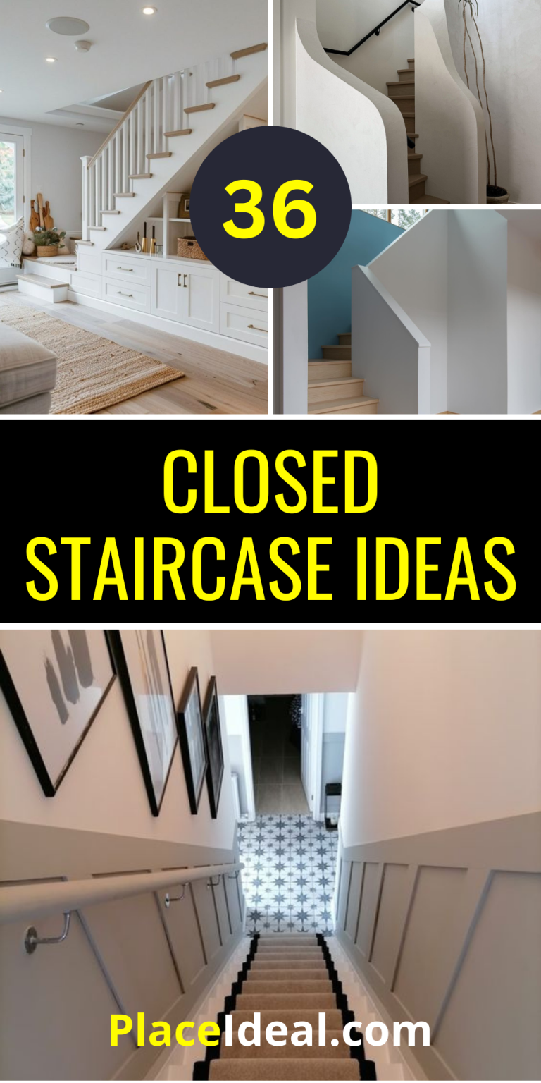 36 Closed Staircase Ideas - Transform Your Space with Chic Designs ...