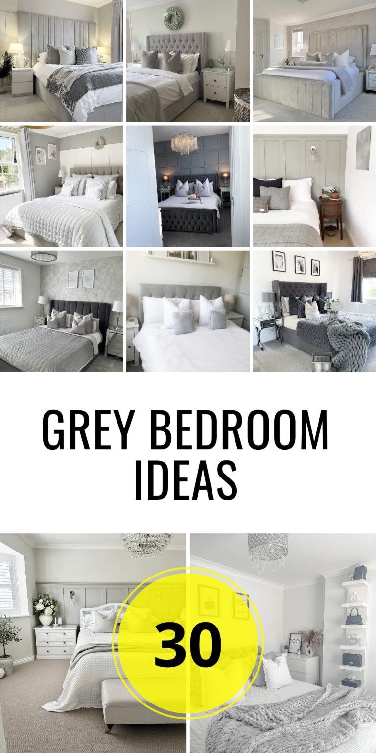30 Grey Bedroom Ideas for a Trendy and Relaxing Retreat | Design Inspo ...