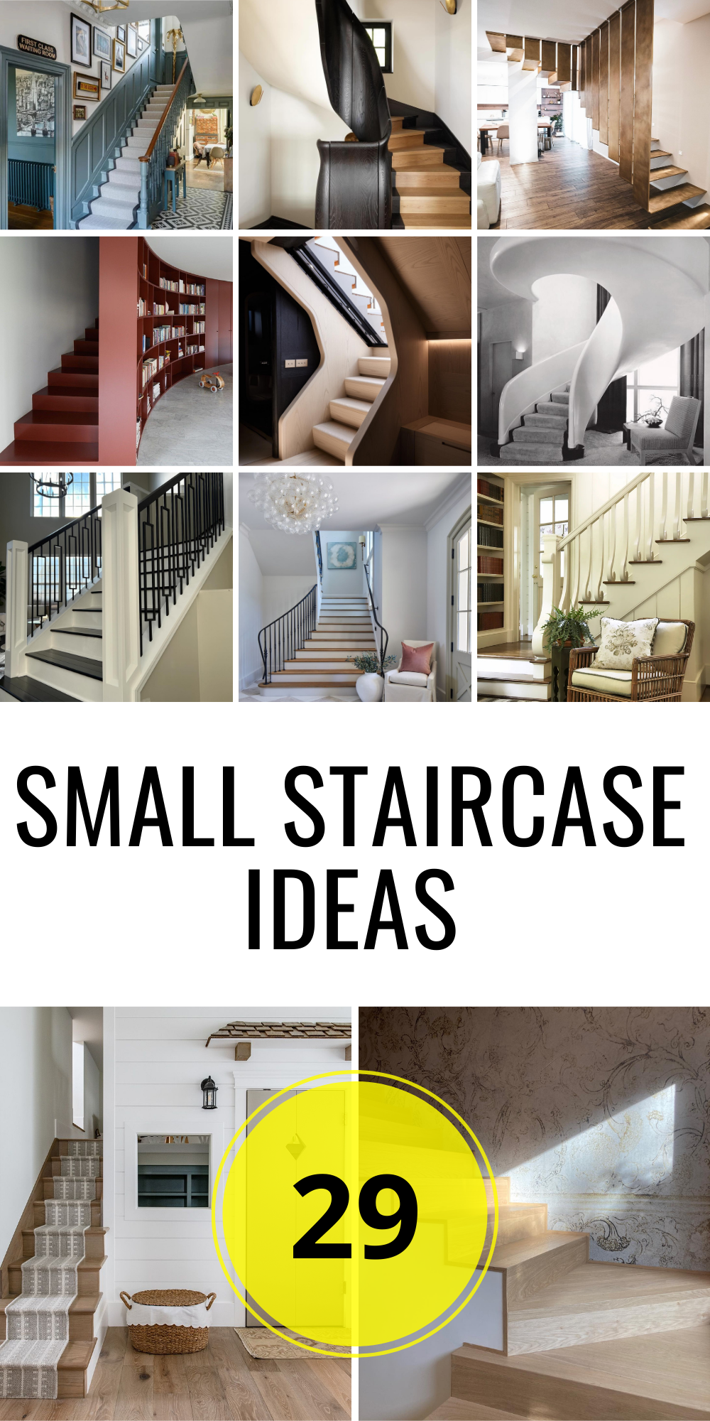 Maximize Style: 29 Small Staircase Ideas for Every Home - placeideal.com
