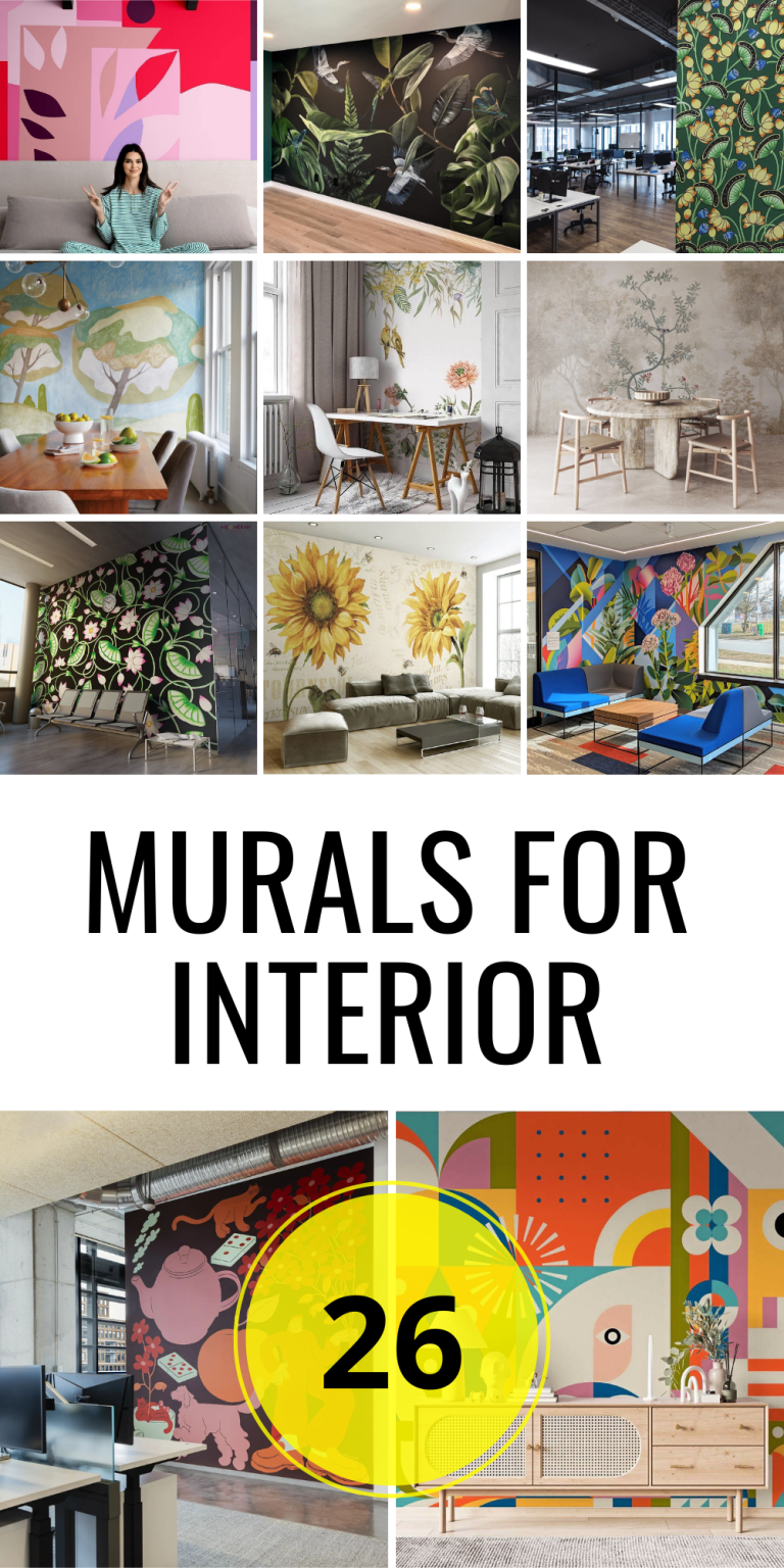 26 Murals For Interior – Infuse Art & Design in Your Casa | Home Decor ...