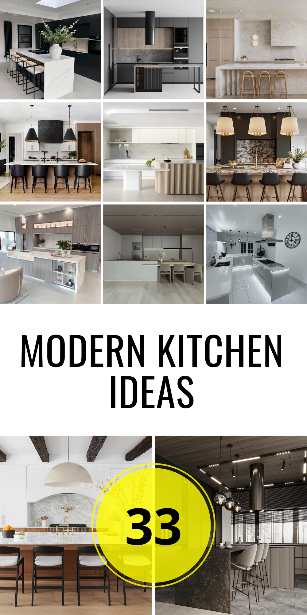 33 Modern Kitchen Ideas for Stylish Homes - Innovate Your Space ...