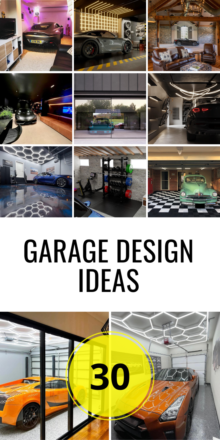 30 Garage Design Ideas: Transform Your Space | Elegant & Modern ...
