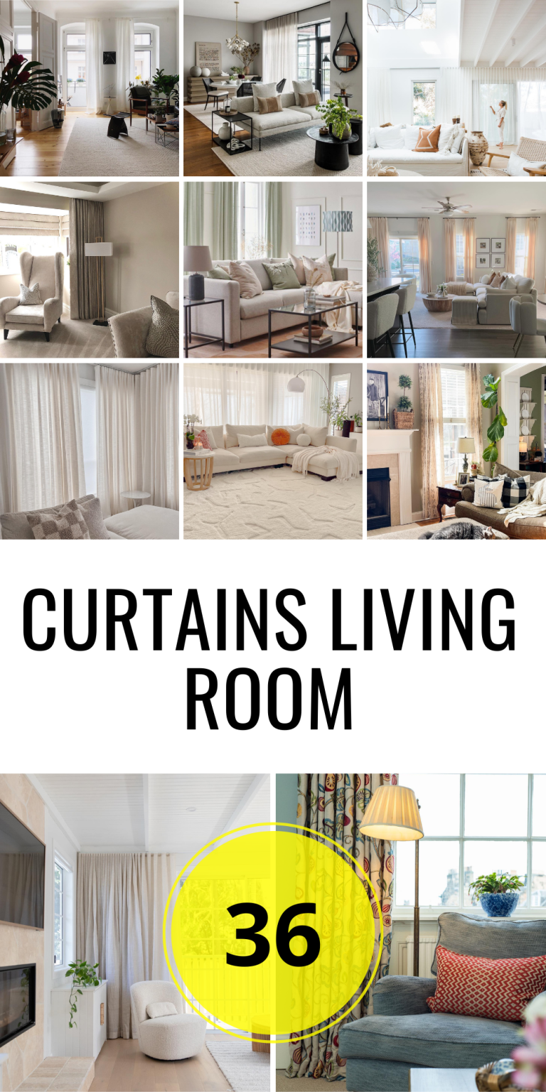 36 Curtains Living Room Ideas for Every Style – Elevate Your Space ...
