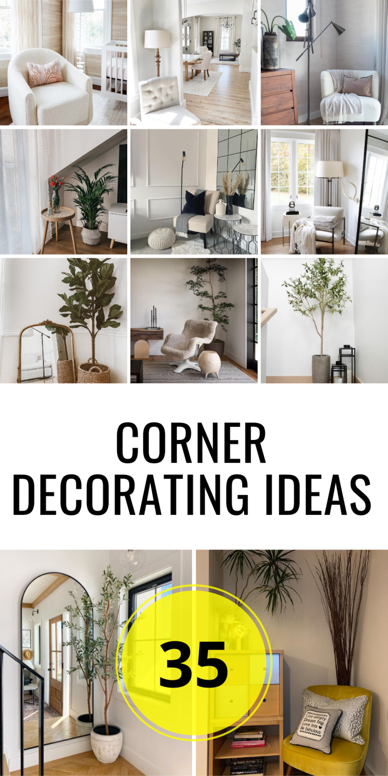 35 Corner Decorating Ideas: Maximize Style & Comfort - placeideal.com