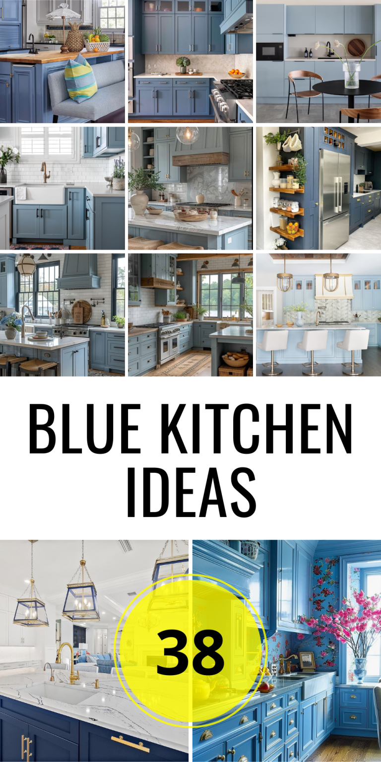 38 Blue Kitchen Ideas: Inspire Your Home with Oceanic Tones ...