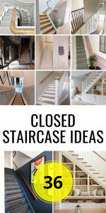 36 Closed Staircase Ideas - Transform Your Space with Chic Designs ...