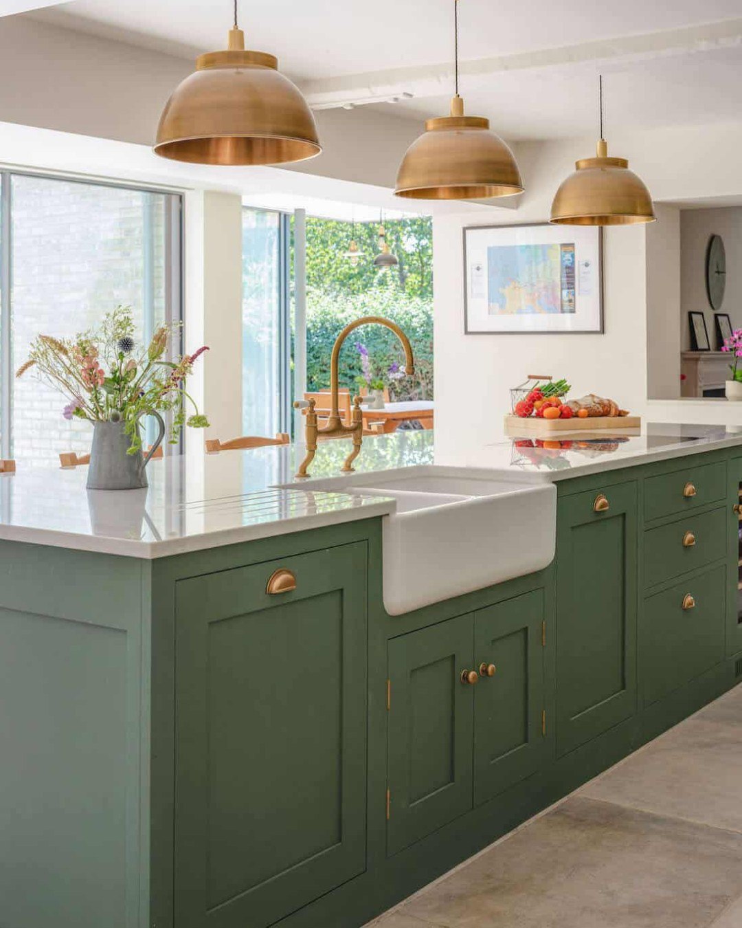 32 Lush Green Kitchen Ideas for a Fresh, Modern Home Update ...