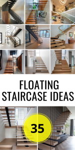 35 Floating Staircase Ideas for a Modern Home Aesthetic | Design ...