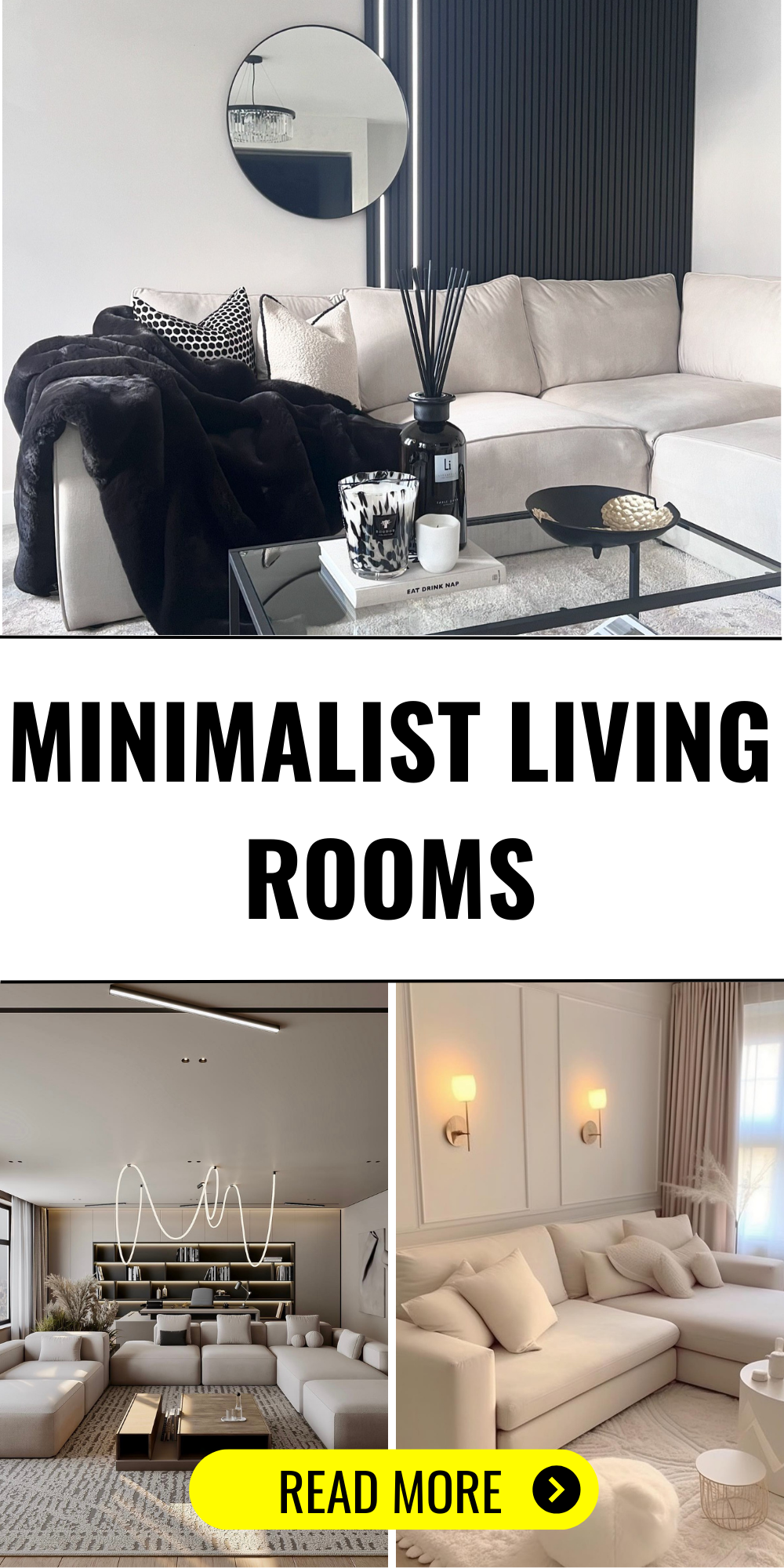 31 Minimalist Living Rooms to Inspire Your Stylish Sanctuary ...
