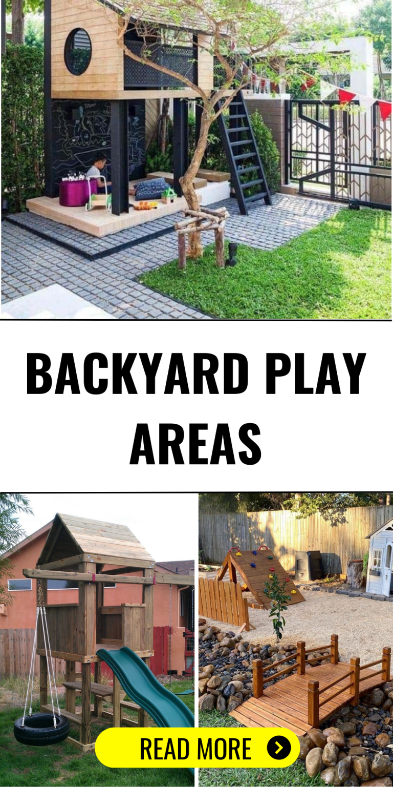 30 Unique Backyard Play Areas to Inspire Outdoor Fun & Adventure - placeideal.com