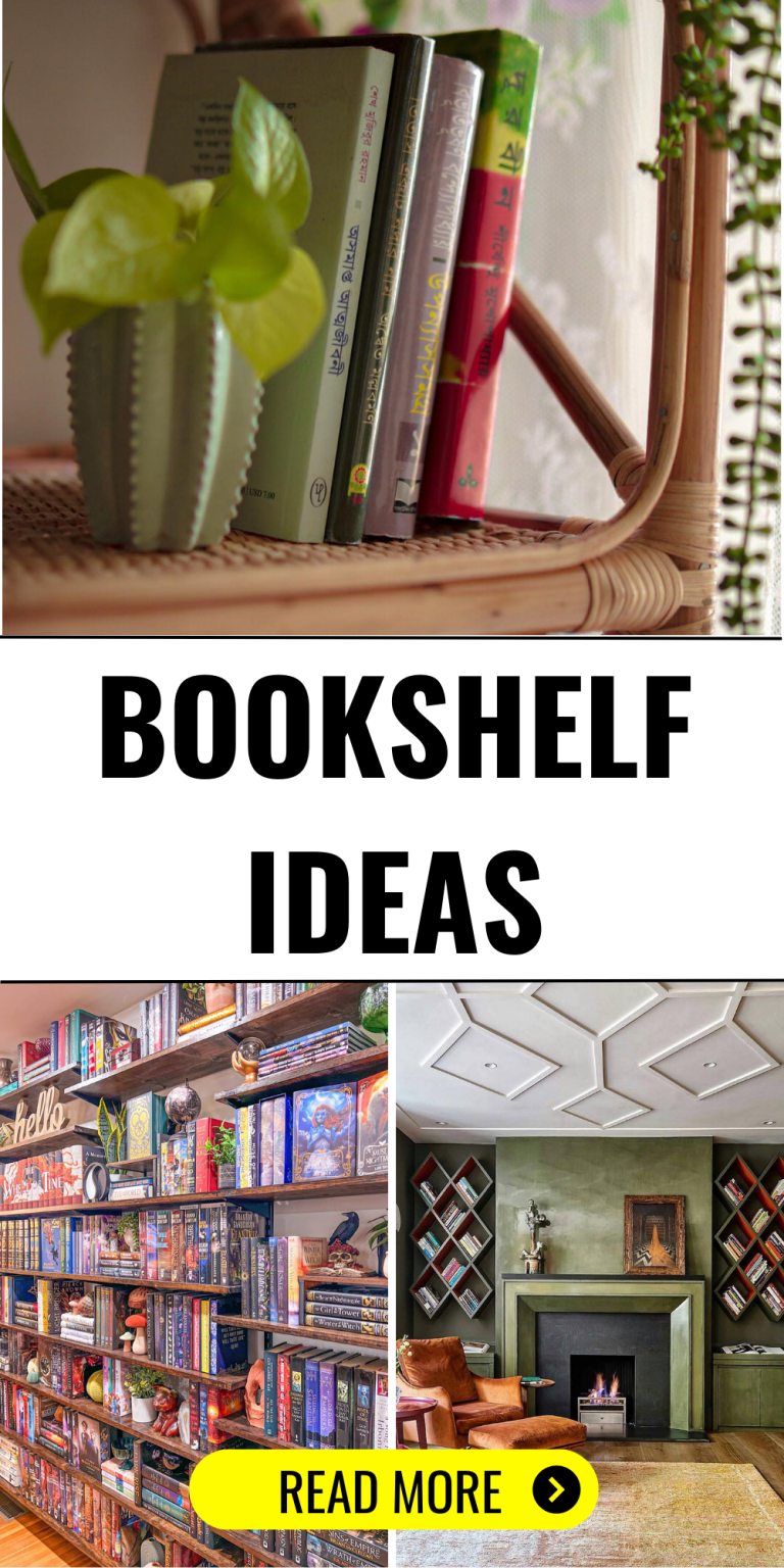30 Bookshelf Ideas to Transform Your Space | Stylish & Creative ...
