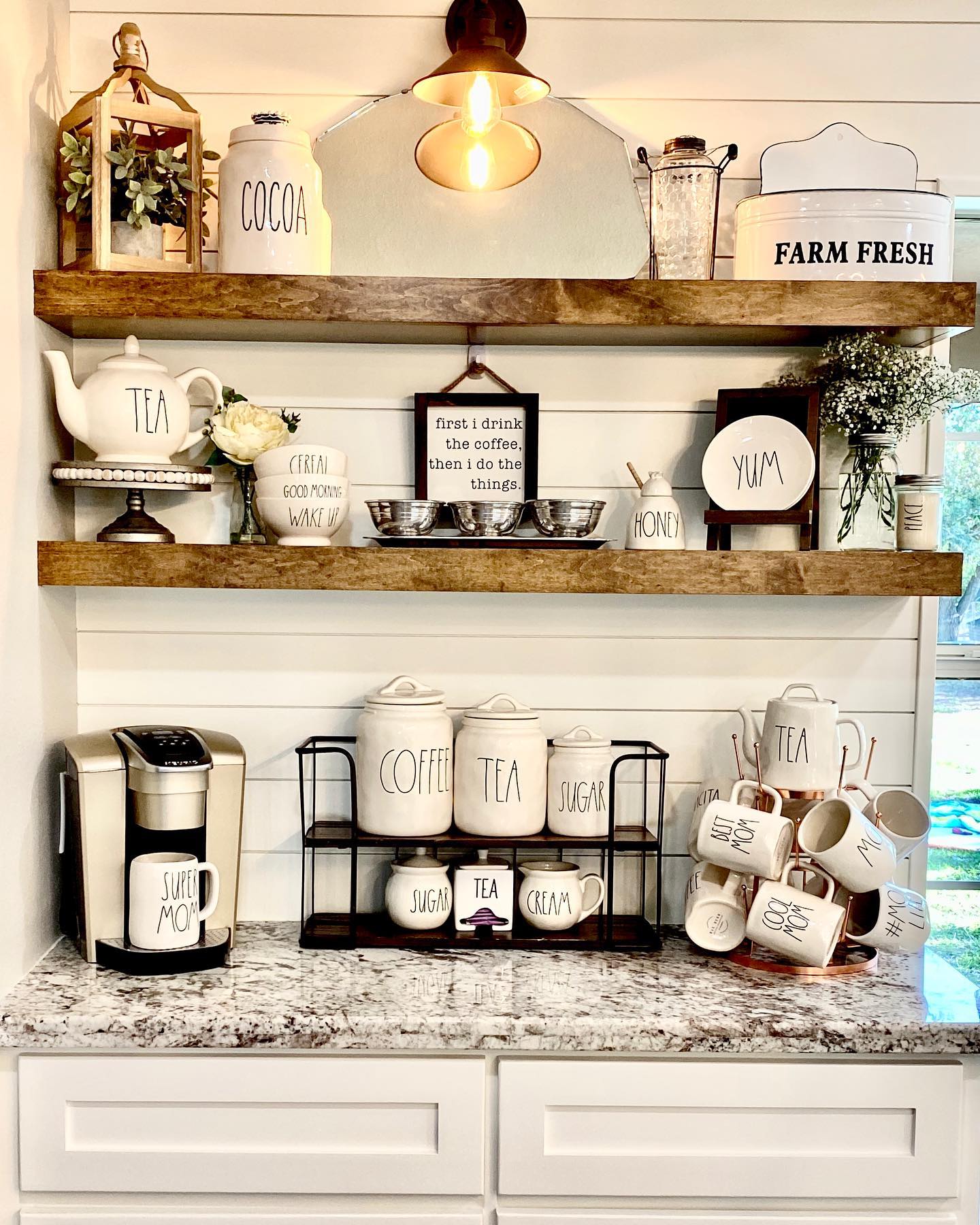 36 Inviting Kitchen Coffee Bar Ideas for Your Home Oasis - placeideal.com