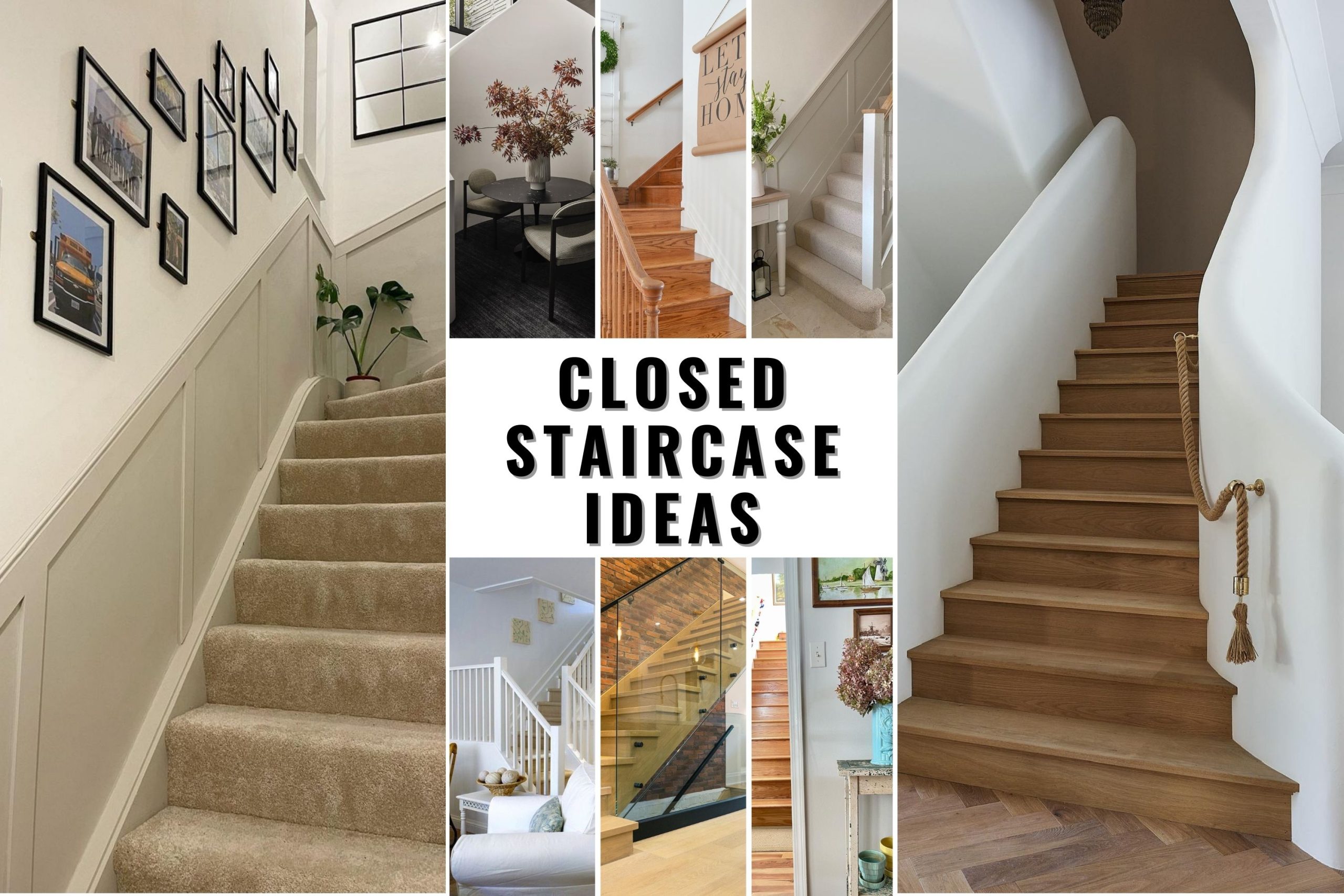 36 Closed Staircase Ideas - Transform Your Space with Chic Designs ...