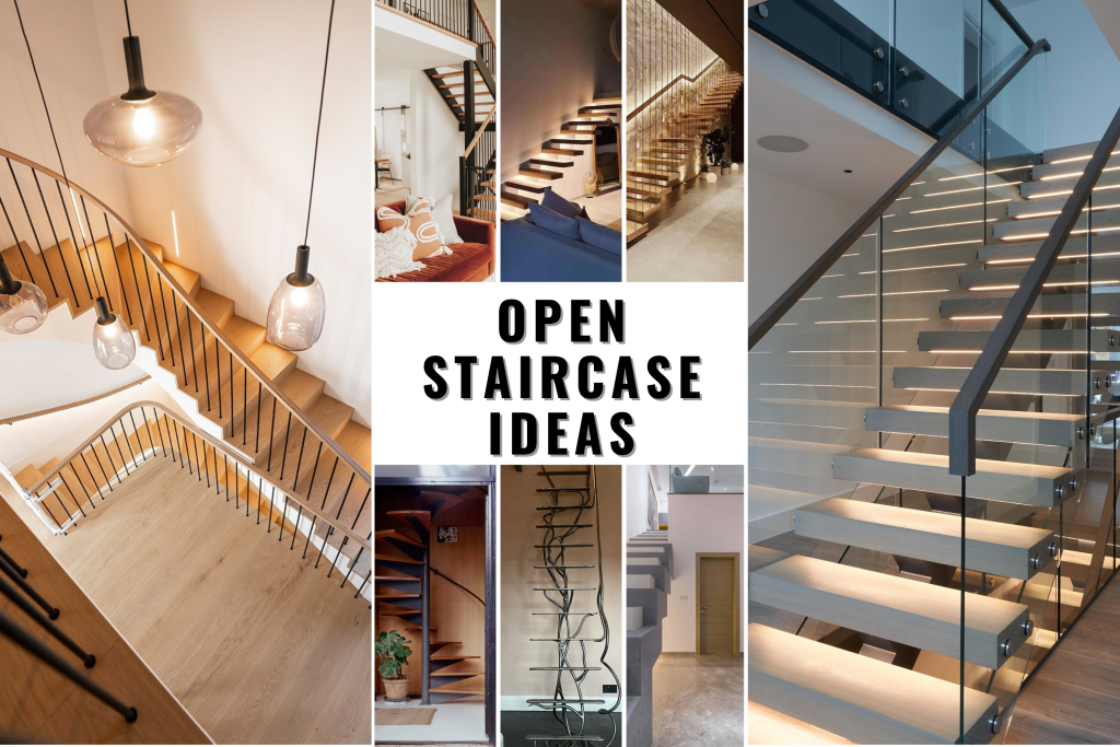 35 Open Staircase Ideas for Modern Homes: Design & Decor Inspiration ...