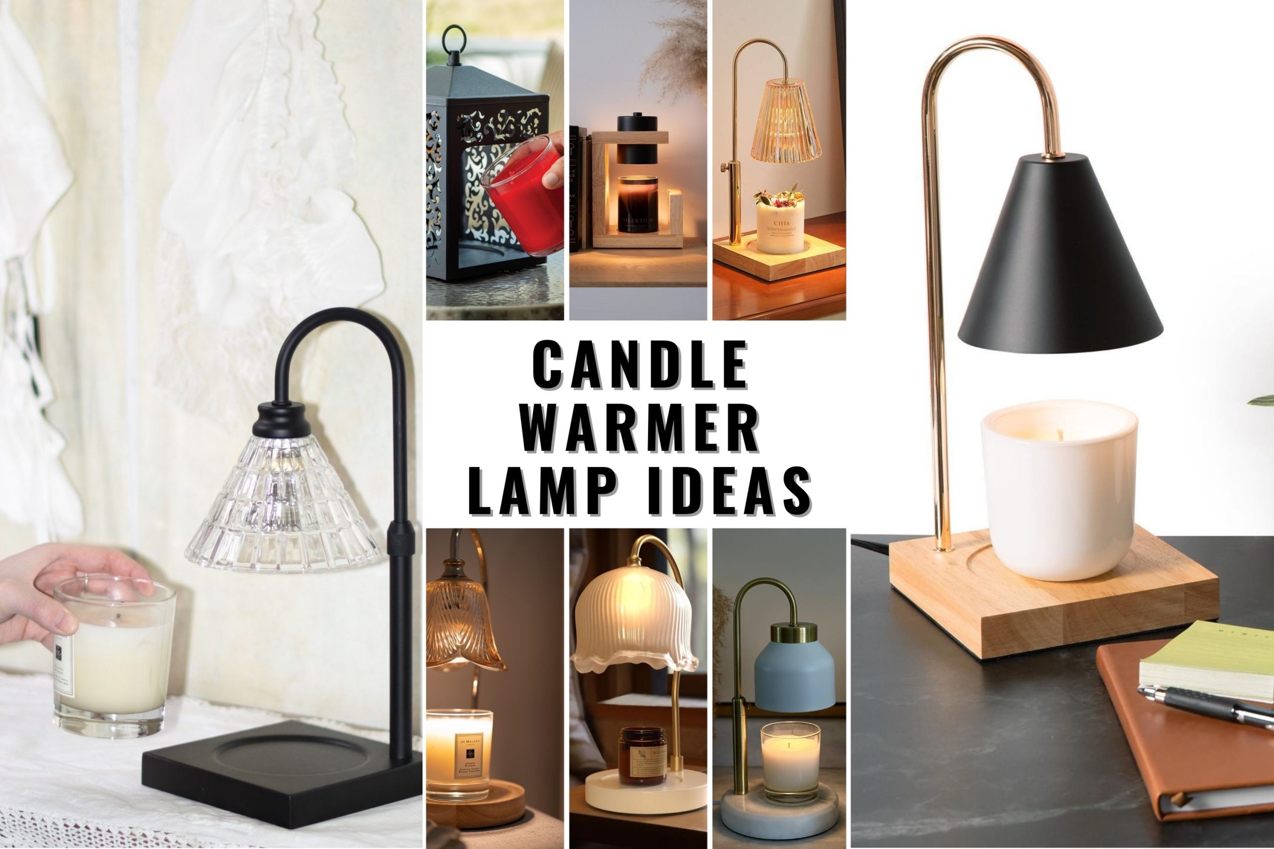 35 Candle Warmer Lamp Ideas to Transform Your Home Decor - placeideal.com