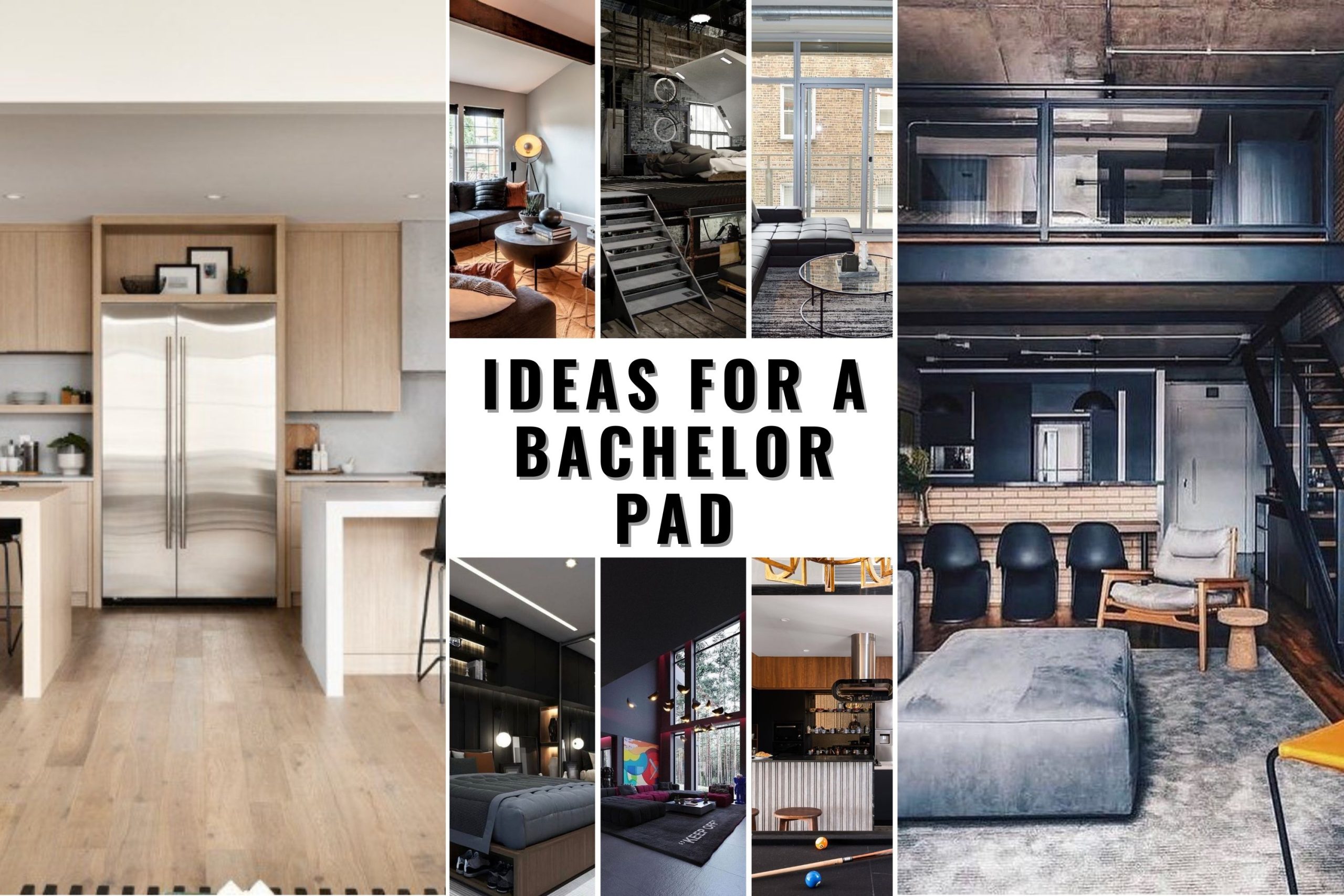 29 Ideas for a Bachelor Pad: Stylish Designs for Modern Men's Living ...