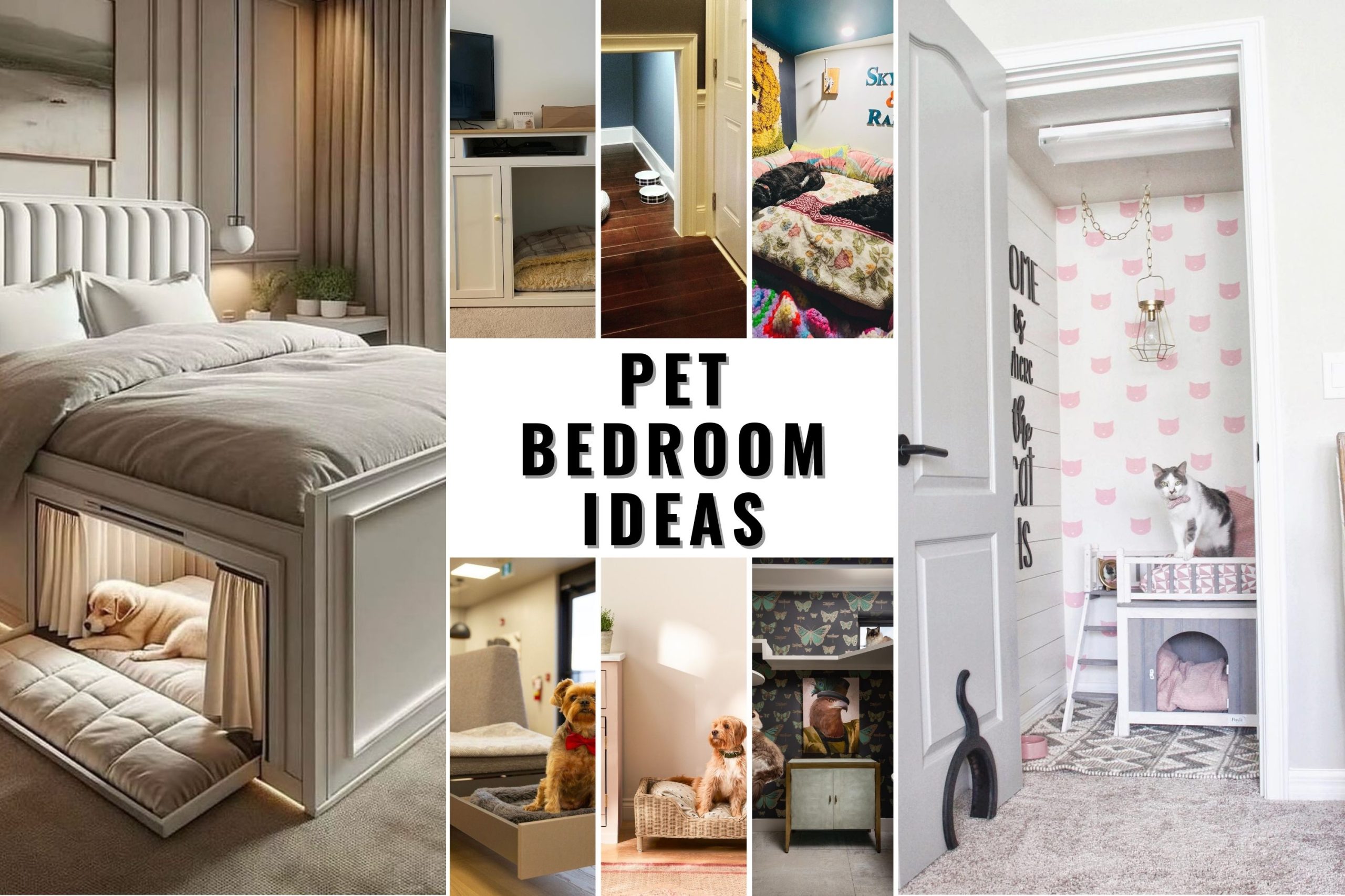 24 Pet Bedroom Ideas: Cozy and Stylish Spaces for Your Furry Friends ...