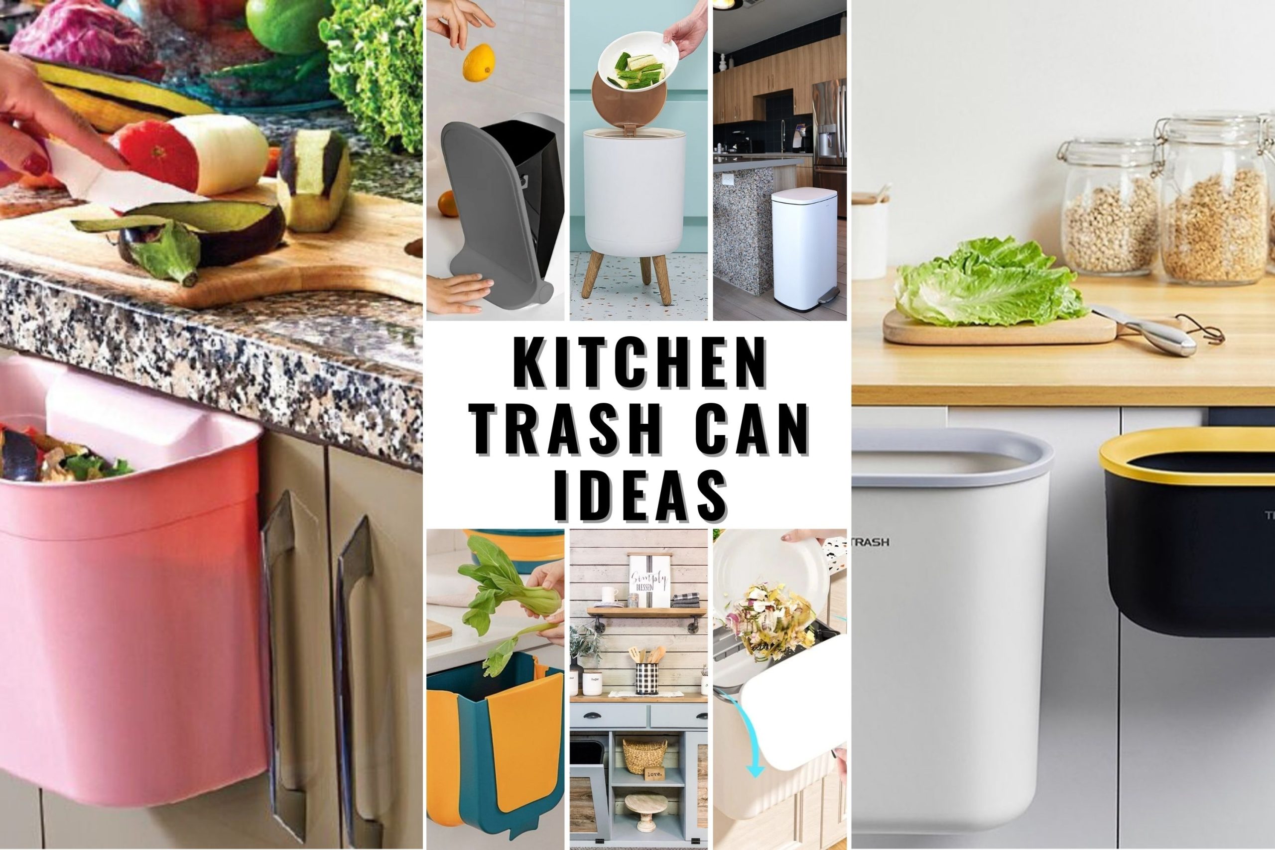 25 Kitchen Trash Can Ideas That Will Transform Your Space - placeideal.com