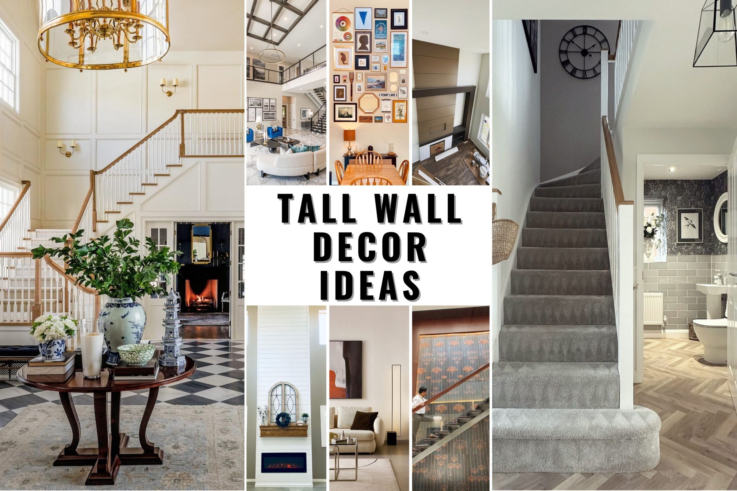 21 Tall Wall Decor Ideas to Elevate Your Home’s Aesthetic - placeideal.com
