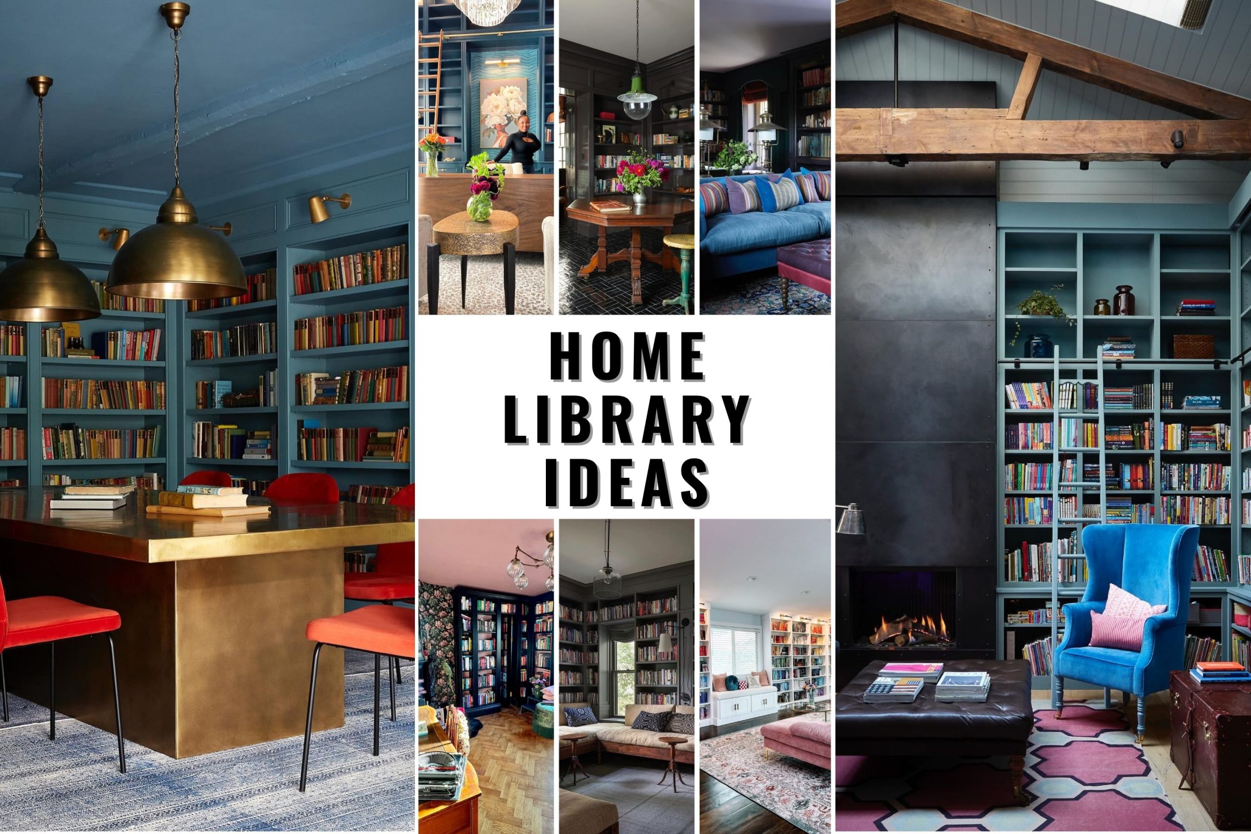 Discover 30 Home Library Ideas for a Cozy, Luxurious, and Modern ...