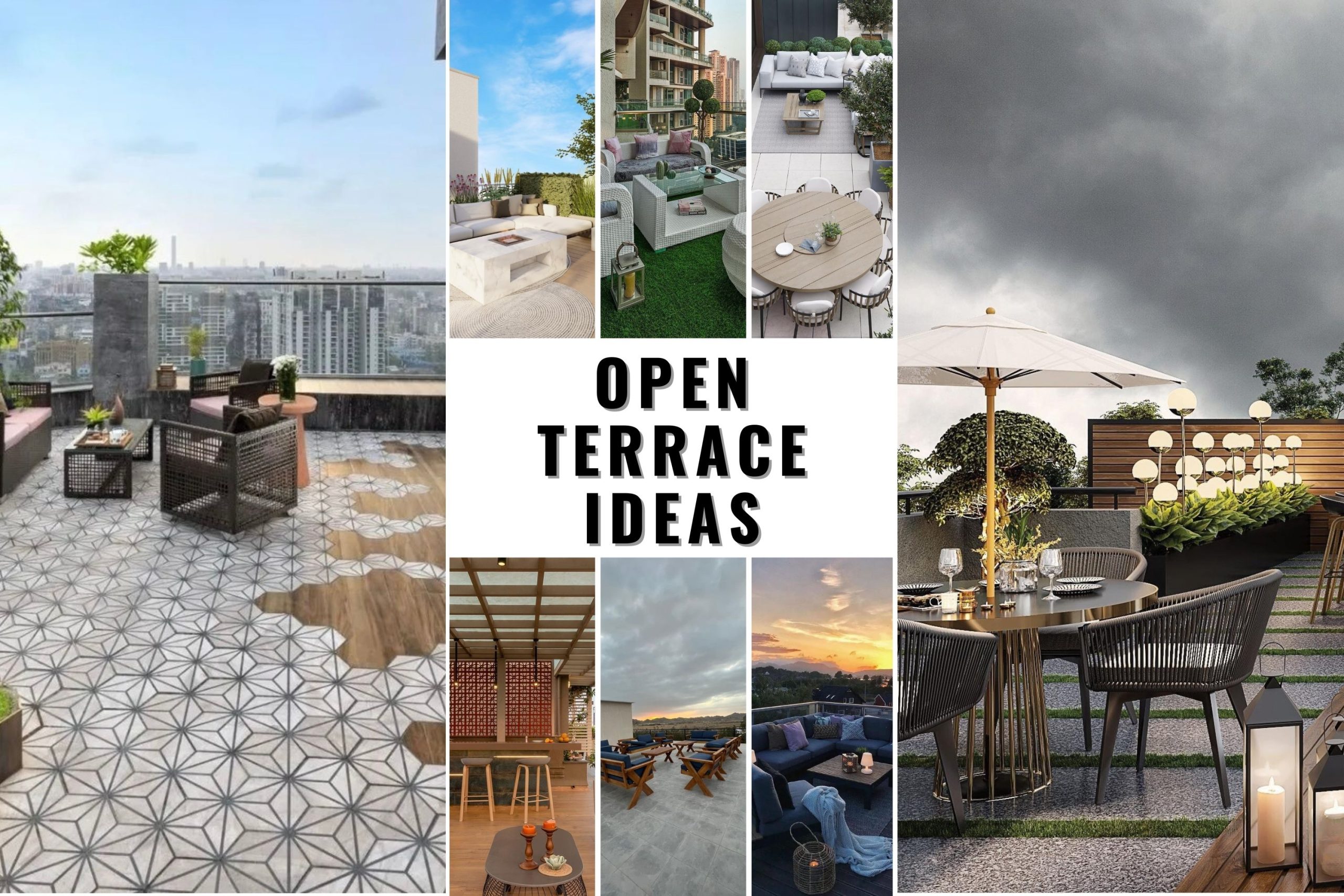 Explore 25 Open Terrace Ideas: Transform Your Space with Style and ...