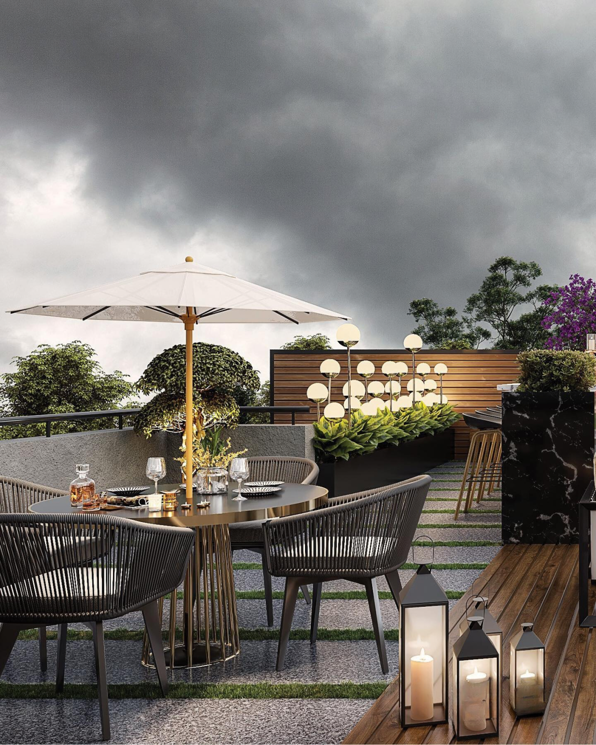 Explore 25 Open Terrace Ideas: Transform Your Space with Style and ...