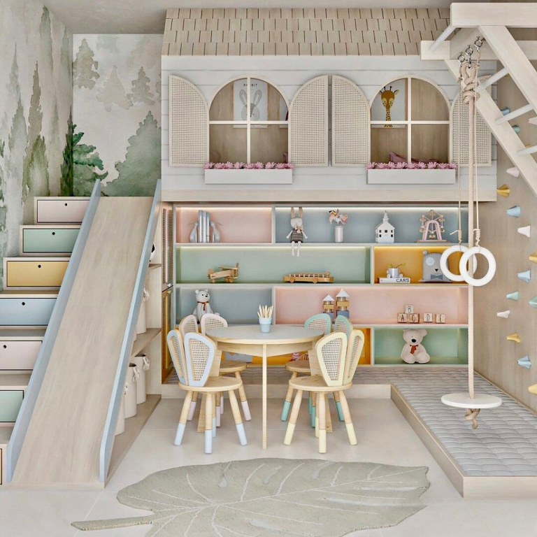 36 Playroom Ideas for Kids - Creative & Fun Designs for All Spaces ...