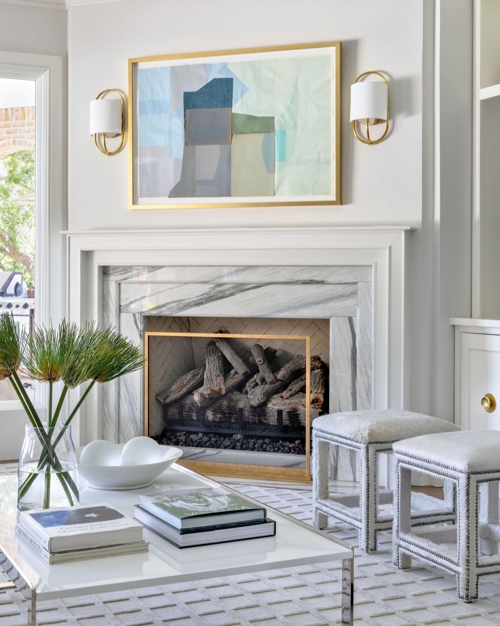 25 Fireplace Screen Ideas to Enhance Your Home's Warmth and Style ...