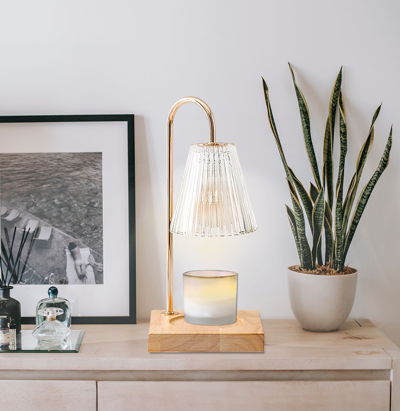 35 Candle Warmer Lamp Ideas to Transform Your Home Decor - placeideal.com