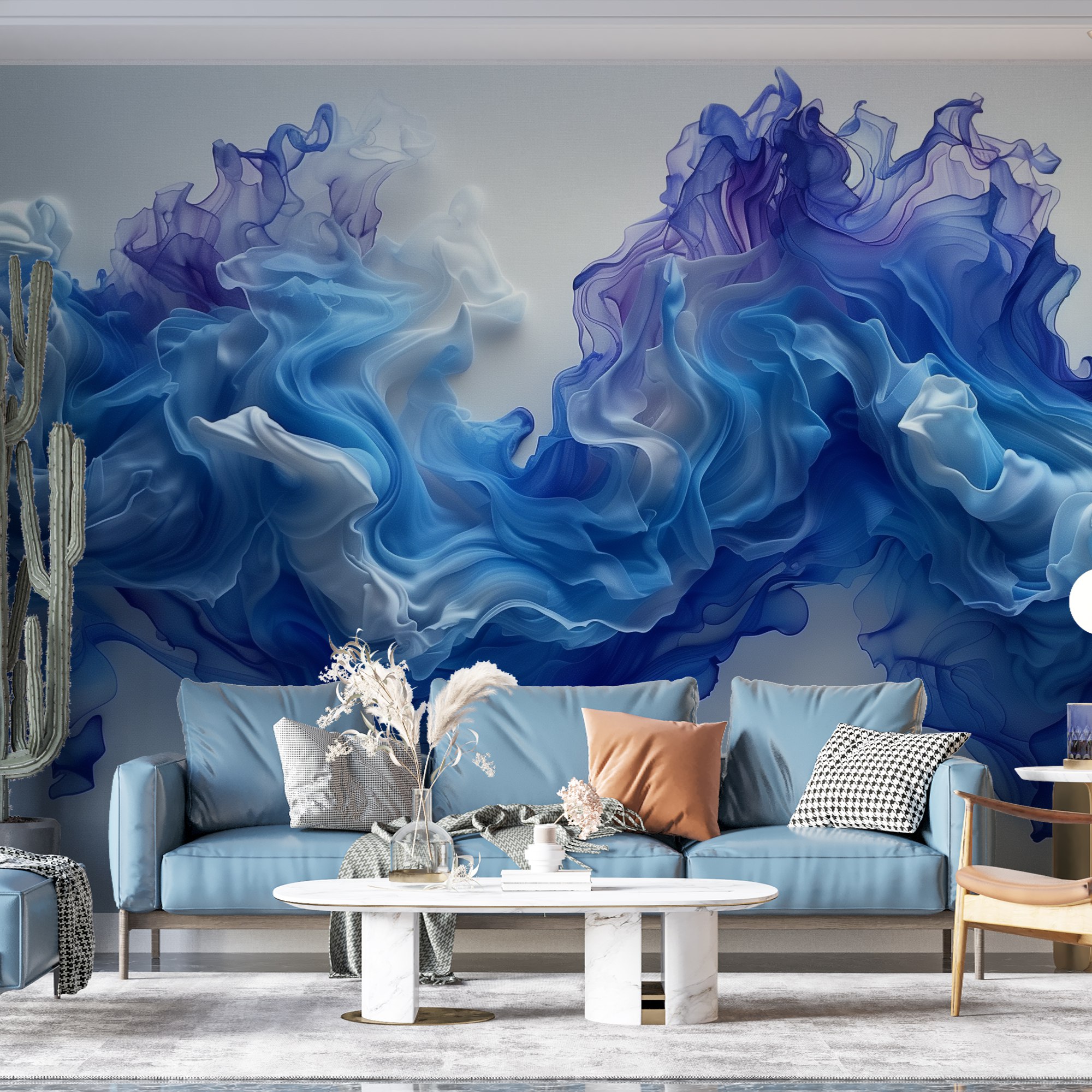 Explore 25 Creative Wallpaper Ideas to Revitalize Your Living Room Now ...
