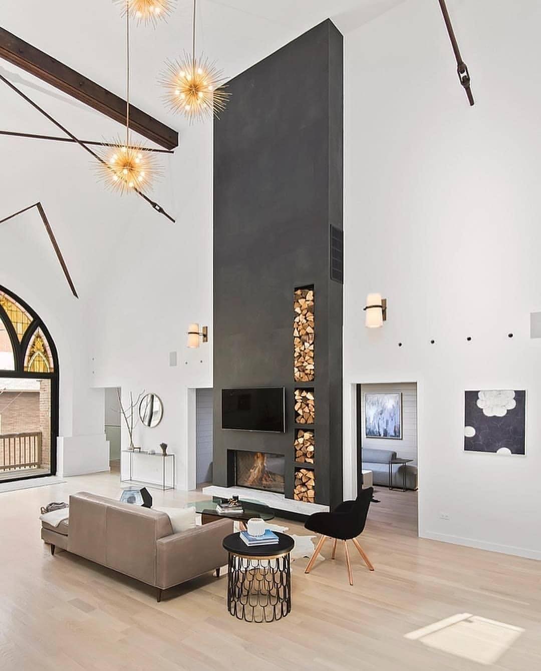 32 Decorating Ideas for High Ceilings: Transform Your Living Room with ...