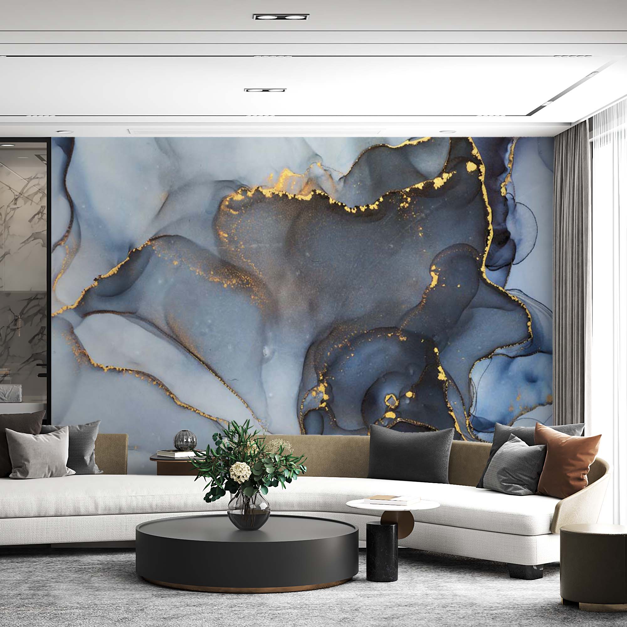 Explore 25 Creative Wallpaper Ideas to Revitalize Your Living Room Now ...