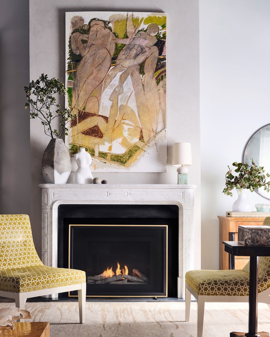 25 Fireplace Screen Ideas to Enhance Your Home's Warmth and Style ...