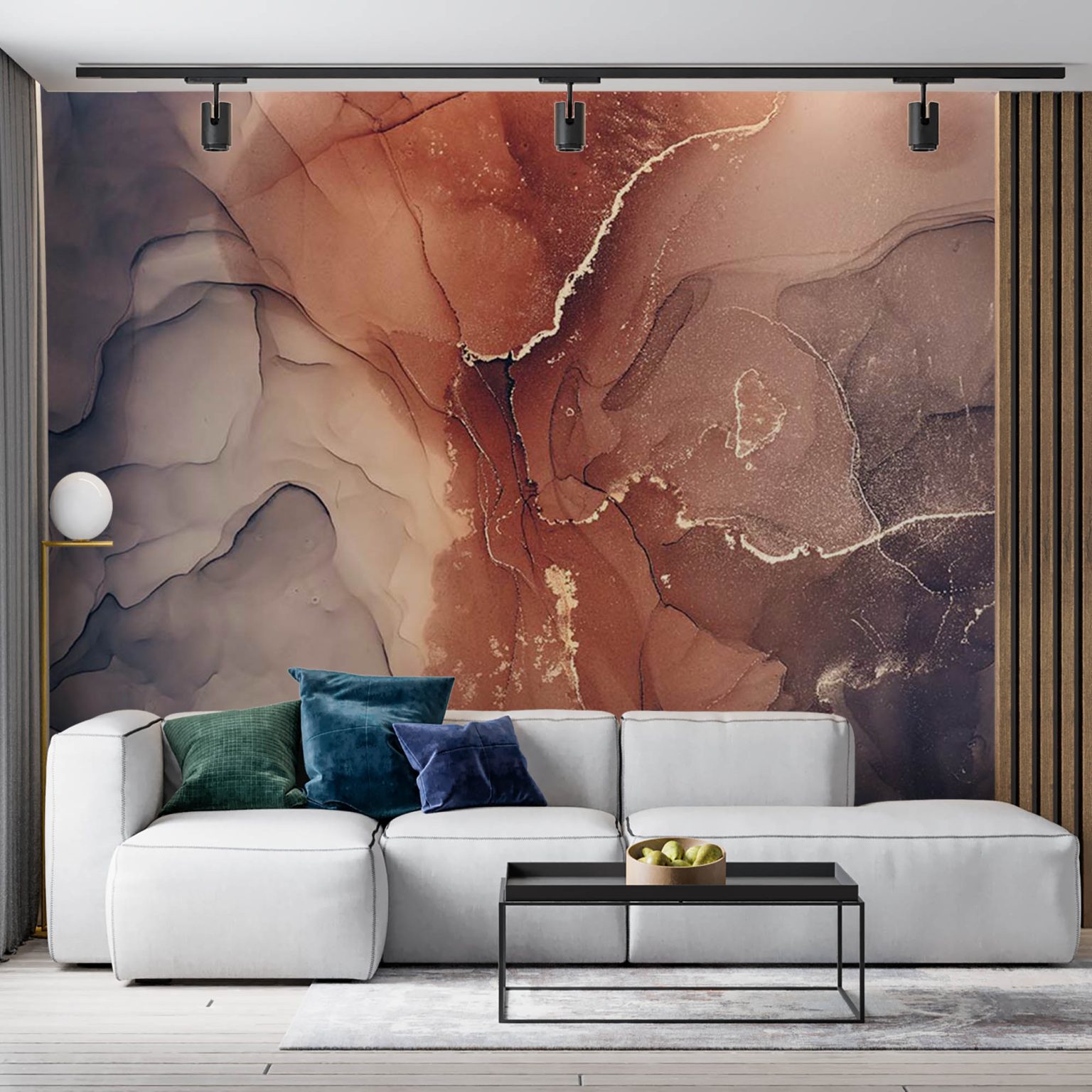 Explore 25 Creative Wallpaper Ideas to Revitalize Your Living Room Now ...