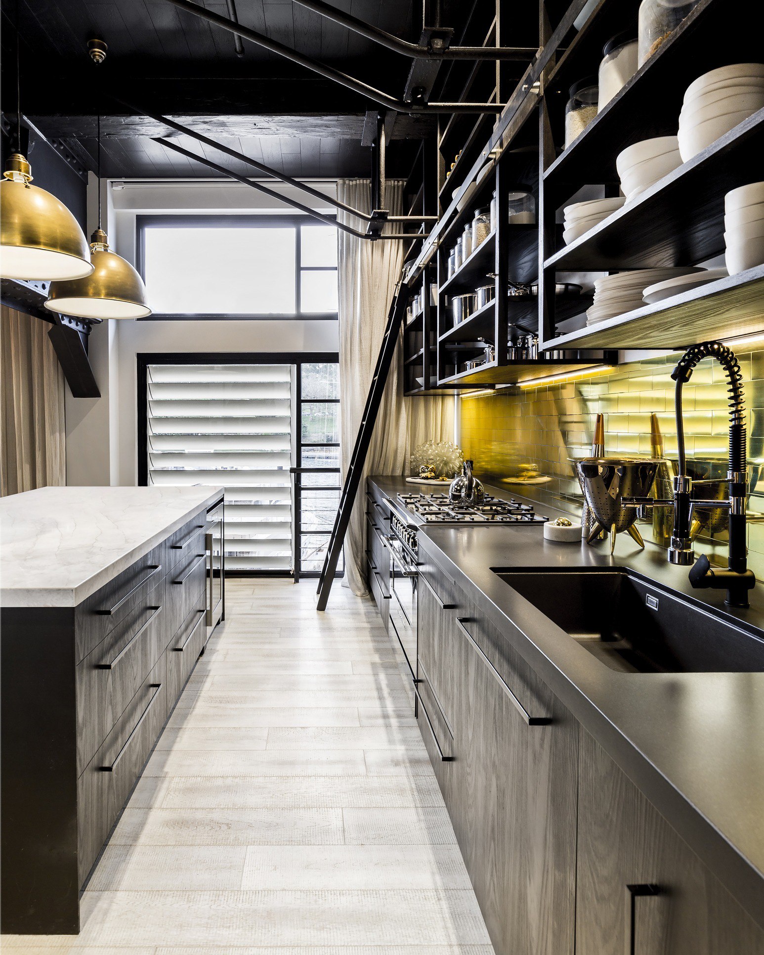 25 Industrial Kitchen Design Ideas: Modern, Rustic And Urban ...