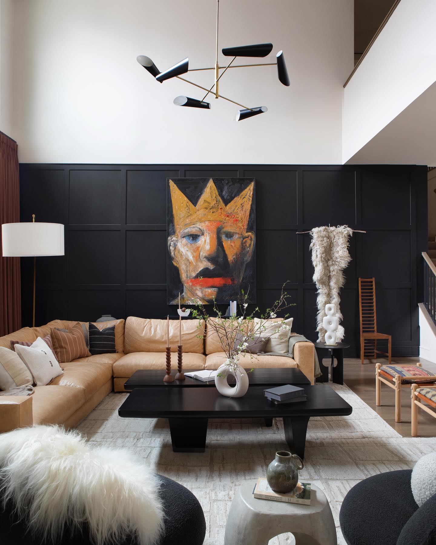 24 Modern Dark Living Room Ideas: Elegant, Cozy, and Stylish Designs ...