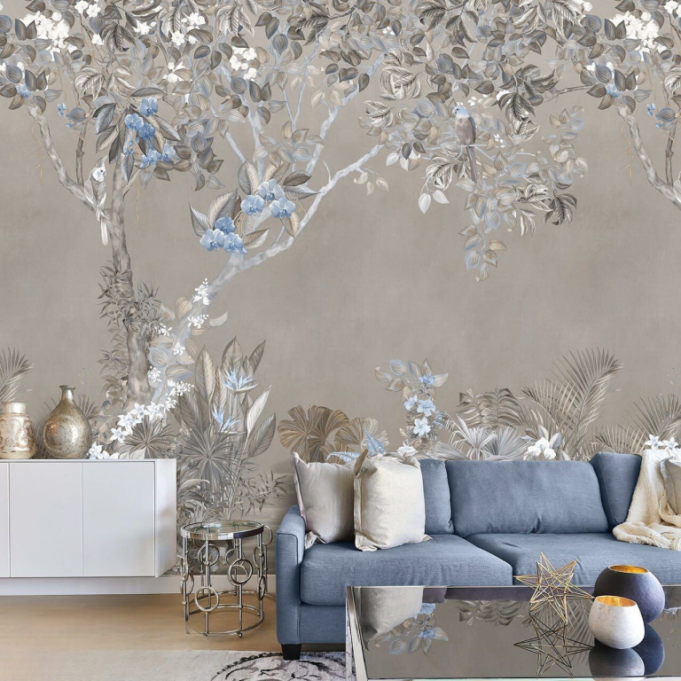Explore 25 Creative Wallpaper Ideas to Revitalize Your Living Room Now ...