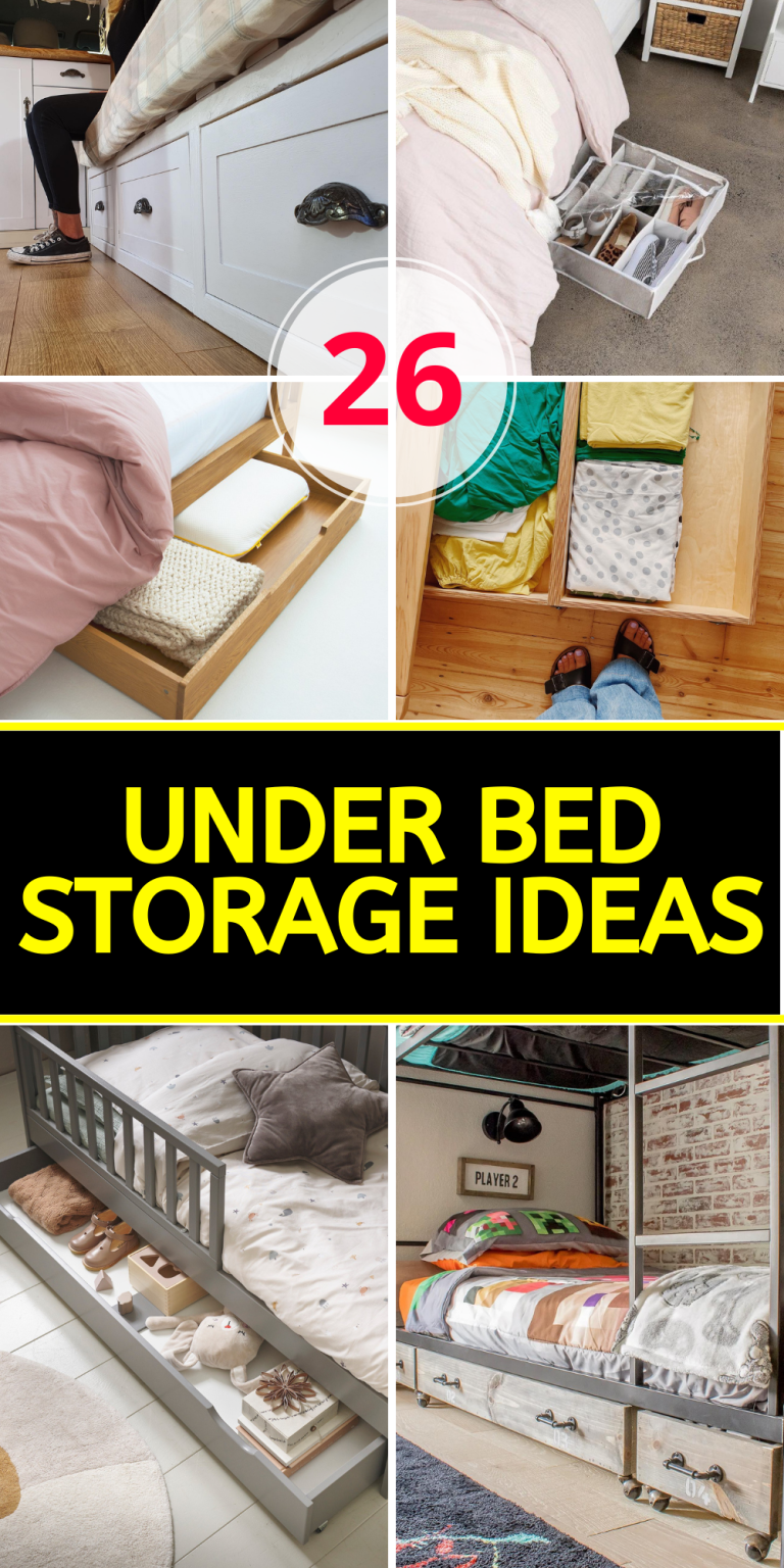 Maximize Your Space with These 26 Under Bed Storage Ideas for Small ...