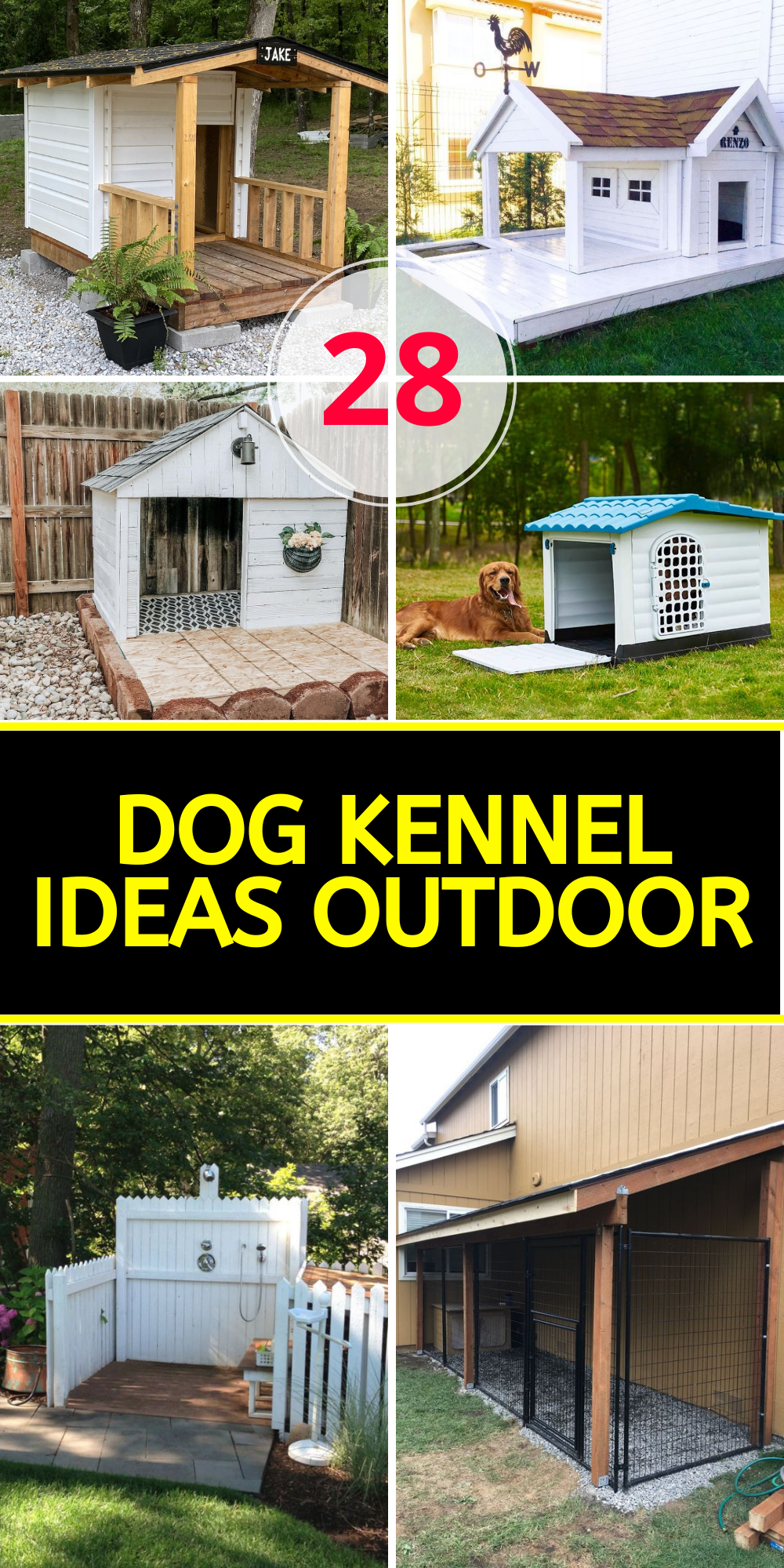 28 Dog Kennel Ideas Outdoor: Stylish and Comfortable Kennels for Your ...
